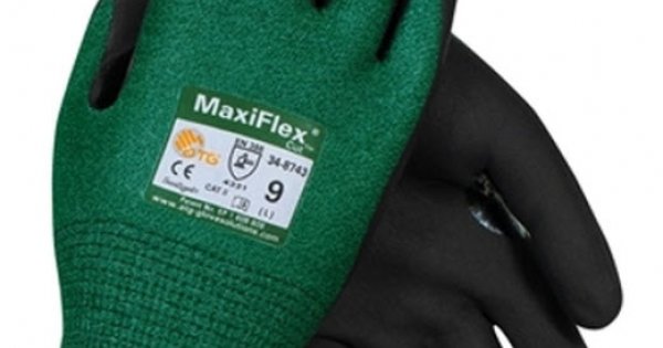 34-8743/XL Maxiflex Cut Resistant Glove with Nitrile Micro-Foam Grip 34-8743/XL Maxiflex Cut Resistant Glove with Nitrile Micro-Foam Grip